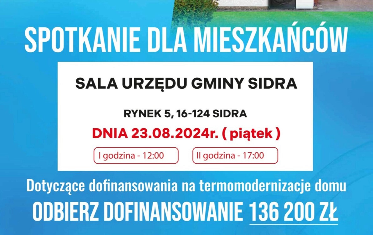 Portal informacyjny Gminy Sidra - UG Sidra